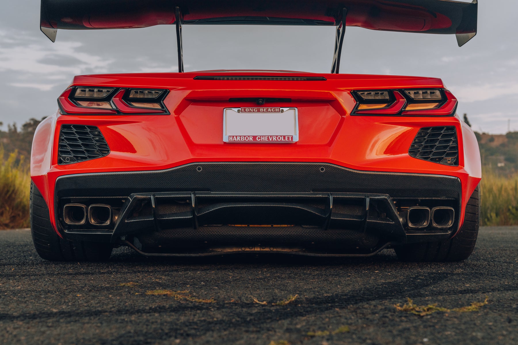 C8 Rear Diffuser – STREETHUNTER DESIGNS