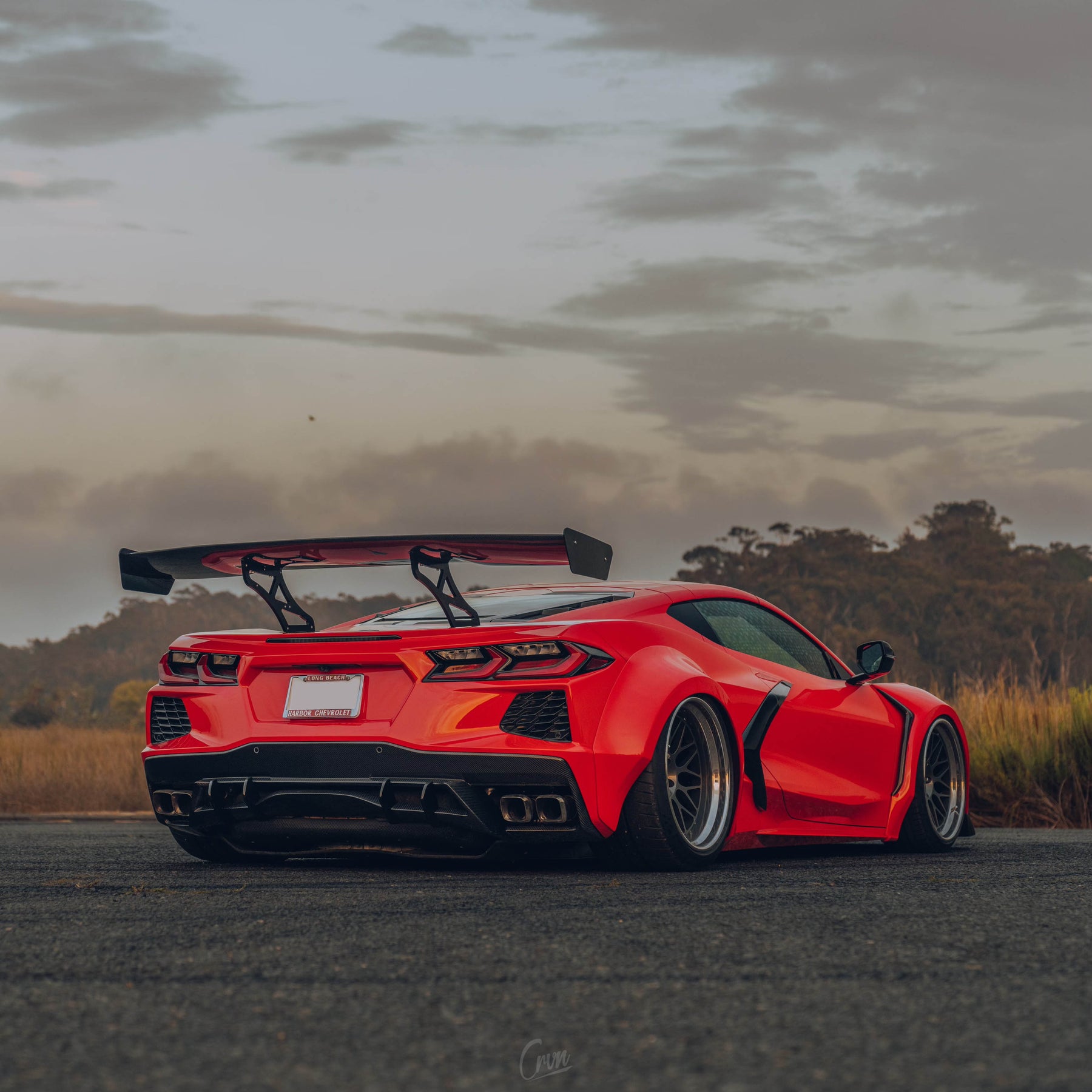 C8 Wide Body Kit – STREETHUNTER DESIGNS