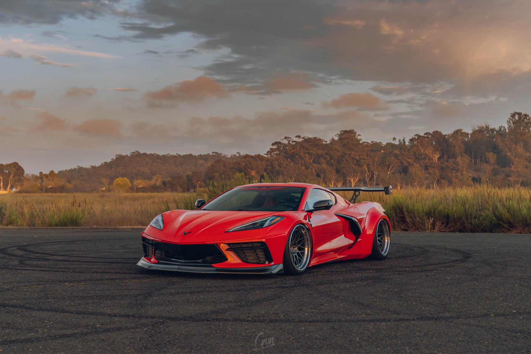 C8 Wide Body Kit – STREETHUNTER DESIGNS